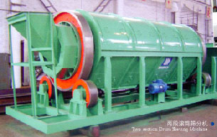 Technex::Two-section Drum Sieving Machine